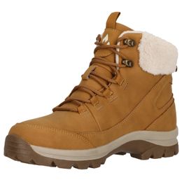 Winterboots WHISTLER "Cassa W Boot WP", Damen, Gr. 37, honey mustar, Synthetik, Textil, Schuhe Winterboots, Winterstiefel,Schn&uuml;rstiefel, Winterschuhe, wasserdicht, gef&uuml;ttert