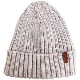 Thermopad Beanie Merino + 10 Miniw&auml;rmer &ndash; Set Creme
