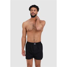 Lousy Livin Underwear Boxershorts LOUSY LIVIN "Plain 5 Pack Boxershorts", Herren, Gr. L, schwarz, 100% Baumwolle, Unterhosen, 5er-Pack mit lockerem Schnitt