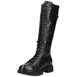 Nero Giardini Damen Schn&uuml;rstiefel "Nero Giardini Stiefel Leder", Gr. 40schwarz, Leder, Schuhe