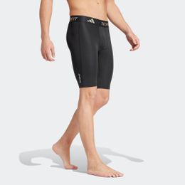 Shorts adidas Performance "TF BASE SHORT T", Herren, Gr. XXL, N-Gr, schwarz, Obermaterial: 83% Polyester, 17% Elasthan, Hosen Shorts