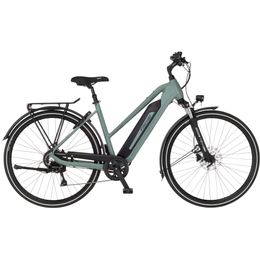 FISCHER BIKE E-Bike FISCHER FAHRRAD "VIATOR 2.1 459" Gr. 50, grün, Elektrofahrräder, 50cm, 28 Zoll (71,12cm)