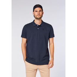 Poloshirt Chiemsee, Herren, Gr. XL (56/58), total eclipse, 100% Baumwolle, ohne Ausschnitt, Shirts