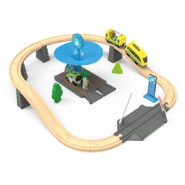 Playtive Eisenbahn-Set Tankstelle, 26-teilig
