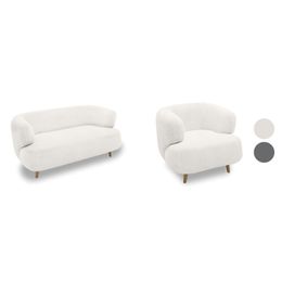 Domo 2-Sitzer Sofa / Sessel »Brest«, im modernen Design