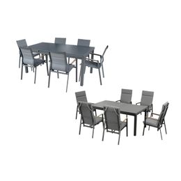bellavista - Home & Garden® Dining-Set »Boston M/Newport«, 7-teilig, mit Ausziehfunktion