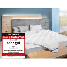 Beco Vierjahreszeiten-Bettdecke »Medibett Cotton Soft«, perfekte Klimatisierung, stabil