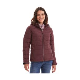 Steppjacke Killtec "Skane WMN Quilted JCKT A", Damen, Gr. 50, lila (pflaume), 100% Polyester, Jacken Steppjacke