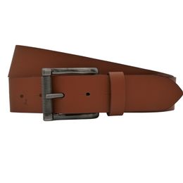 Lederg&uuml;rtel AnnaMatoni "AnnaMatoni Herren Lederg&uuml;rtel Zeitloses Design G&uuml;rtel 4cm breit", Herren, Gr. TW90 - 105cm Gesamtl&auml;nge, cognac 640, 100% Leder, G&uuml;rtel Lederg&uuml;rtel