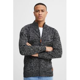 Strickjacke Blend "BHDaniri", Herren, Gr. L, schwarz, Feinstrick, 50% Baumwolle, 50% Polyacryl, regular fit, ohne Ausschnitt, Raglan&auml;rmel Strickb&uuml;ndchen, Strickjacken Strickjacke, Strickjacke mit hochabschlie&szlig;endem Kragen