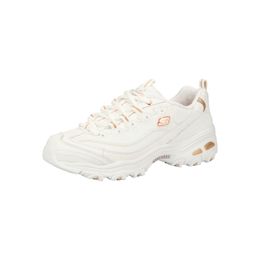 Sneaker Skechers "Skechers Sneaker Leder/Synthetik", Damen, Gr. 39, wei&szlig;, Leder, Synthetik, Schuhe Sneaker