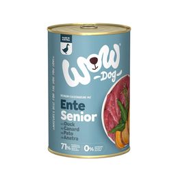 WOW! Dog Ente Hunde-Nassfutter Senior getreidefrei 6x400g