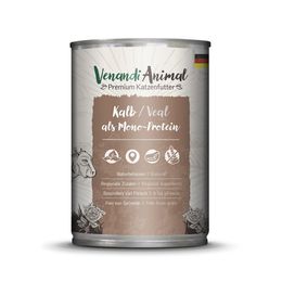 6x400g Venandi Animal - Kalb als Monoprotein