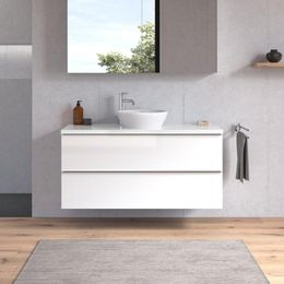 Duravit Plinero Schrank mit D-Neo Waschtisch, 2 Ausz&uuml;ge, 2371400070+PL8208022220000+PL8204022220000,