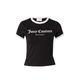Juicy Couture T-Shirt 'Ringer' Damen Gr&ouml;&szlig;e S schwarz / wei&szlig;