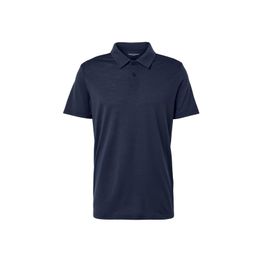 Tchibo - Poloshirt mit Merinowolle - Herren - Gr. XXL - dunkelblau