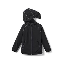 Tchibo - Kinder-Softshelljacke - Gr. 134/140 - schwarz