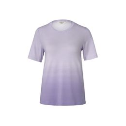 Tchibo - Dip-Dye-T-Shirt - Damen - Gr. XL - lila