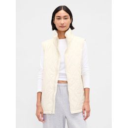 GAP Steppweste in Creme - 68% | Gr&ouml;&szlig;e XL | Damenjacken