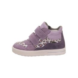 Superfit Leder-Sneakers "Stella" in Lila - 49% | Gr&ouml;&szlig;e 27 | Kindersneakers