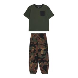 GAP Set Jungen Größe 116 tanne / schwarz