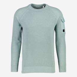 s.Oliver Hellblauer Pullover mit Tasche