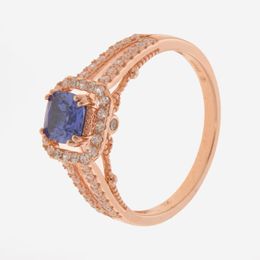 Oliver Weber Roségoldfarbener Ring aus Sterling Silber