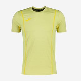 Joma Gelbes Sport-T-Shirt mit Logo-Detail