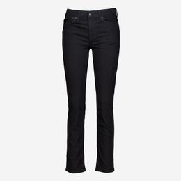 Levi's Schwarze 712 Slim Fit Jeans