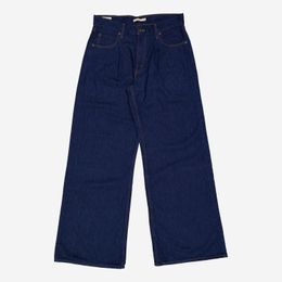 Levi's Dunkelblaue Baggy Dad Wide Leg Fit Jeans