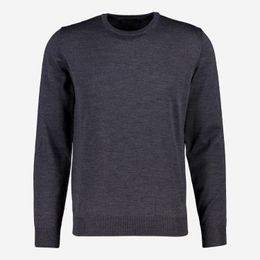Ferrante Dunkelgrauer Pullover mit Rundhalsausschnitt