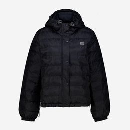 Levi's Schwarze Pufferjacke mit Kapuze