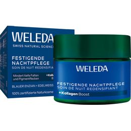 Weleda Nachtcreme festigend blauer Enzian & Edelwei&szlig;