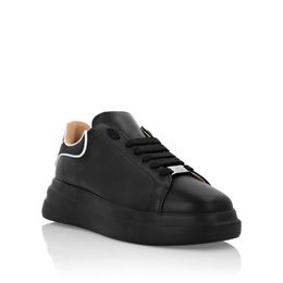 Philipp Plein Sneaker Herren Größe 47 schwarz / weiß