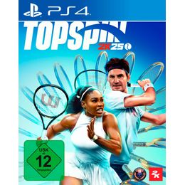 2K Spielesoftware "TopSpin 2K25", PlayStation 4weiß, neutral, Spielesoftware