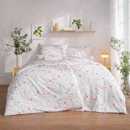 Bettw&auml;sche Estella, pink, Mako-Satin, Obermaterial: 100% Baumwolle, Bettw&auml;sche, "Celeste"