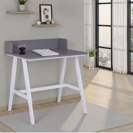 Schreibtisch Inter Link, B:80cm H:54cm T:60cm, grau, Jugendzimmer, Tische, "Emmelie, h&ouml;henverstellbar, ergonomisch, Homeoffice, Kinderschreibtisch",
