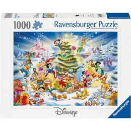 Ravensburger Kinder Puzzle "Disney Classics, Disneys Weihnachten", bunt, B:70cm H:50cm, Puzzles, Made in Germany