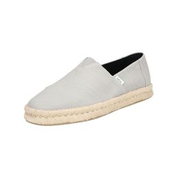 Toms Shoes TOMS Herren Espadrille "TOMS Halbschuhe Textil", Gr. 43,5, grau, Textil, Schuhe