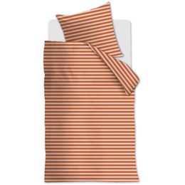 Bettw&auml;sche vtwonen, rot, Biber, Obermaterial: 100% Baumwolle, Bettw&auml;sche, "vtwonen Pyjamas"