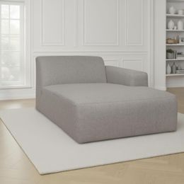 Recamiere OTTO HOME, B:114cm H:73cm T:159cm, grau, 62% Polypropylen, 32% Polyester, Sofas, "Koa, Sofamodul, passend zur Serie KOA", in Webstoff,