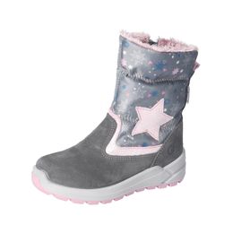 Ricosta Mädchen Stiefel "Ricosta Stiefel Leder/Textil", Gr. 32, rosa, Leder, Textil, Schuhe