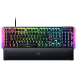 Razer Tastatur AZERTY Französisch mit Hintergrundbeleuchtung BlackWidow V4
