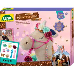 LENA Jungen Kreativset "Glitzertrense Hobby Horsing", bunt, Kunststoff, Kreativsets