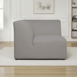 Sofa-Eckelement OTTO HOME, B:98cm H:73cm T:98cm, grau, 62% Polypropylen, 32% Polyester, Polsterelemente, "Koa, Sofamodul, passend zur Serie KOA", in