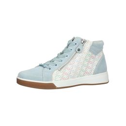 Ara Damen Sneaker "Ara Sneaker Lederimitat", Gr. 43aqua, Lederimitat, Schuhe