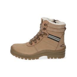 Camel Active Damen Trekkingschuh "Camel Active Wanderschuhe Leder", Gr. 37, beige, Leder, Schuhe