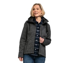 Schöffel SCHÖFFEL Damen Fleecejacke "Fleece Hoody Aurora L", schwarz, Gr. 40, Fleece, Obermaterial: 100% Polyester. Futter: 100% Nylon, Jacken, Wärmend,
