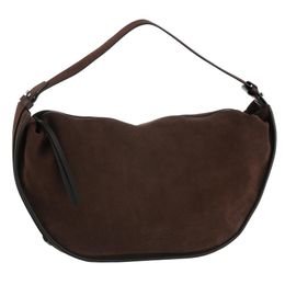 Damen Hobo "Aamu", MARC O'POLO ACCESSORIESdunkelbraun, Veloursleder, Taschen