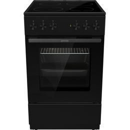 Gorenje Elektro-Standherd "GEC5A20BG", schwarz, Herdsets, Black Design